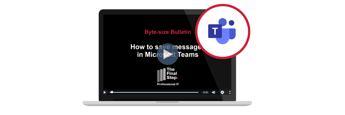 How to save messages in Microsoft Teams